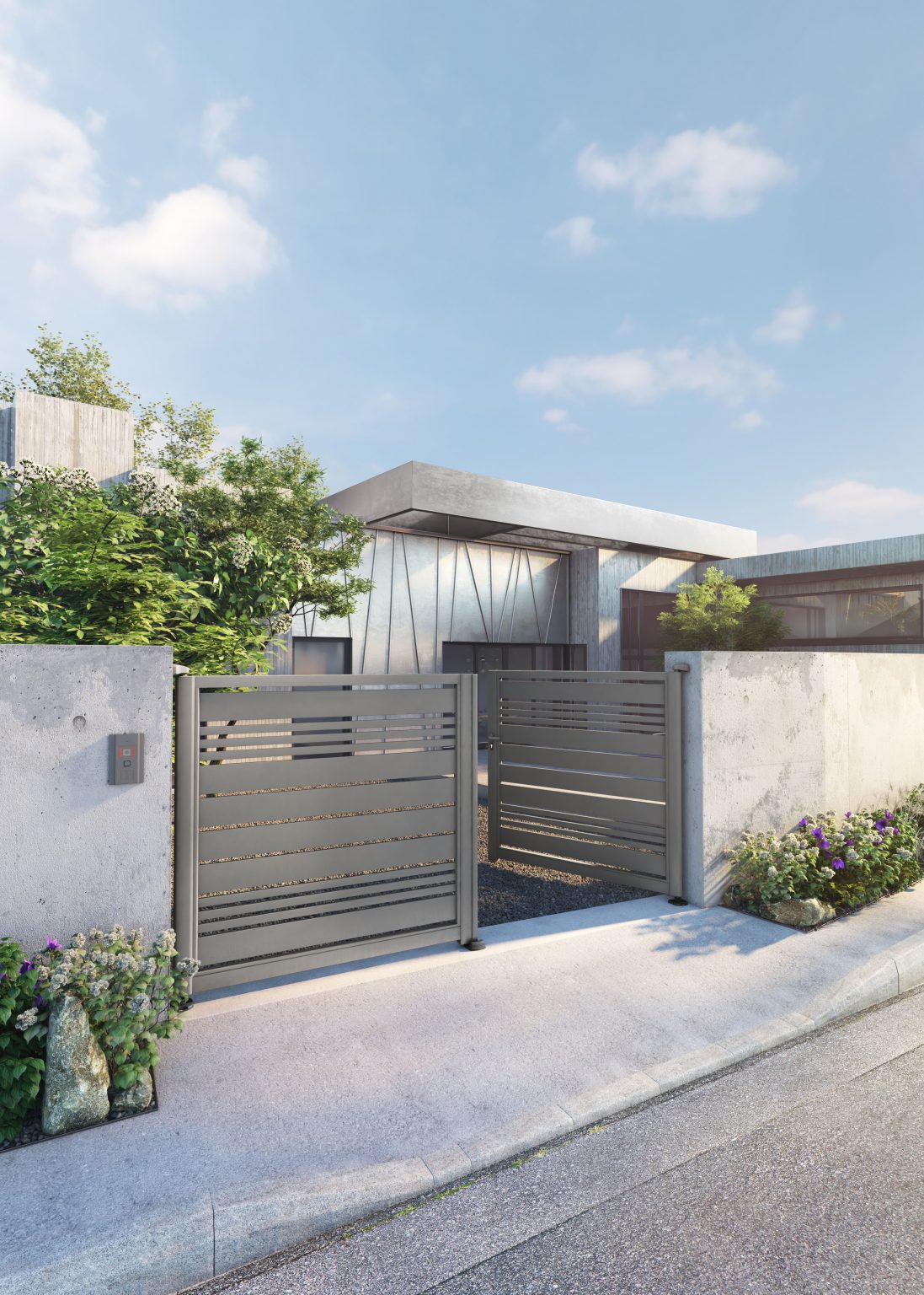 Les Portaliers® agréés Horizal: Nouveaux portails design et tendance ...