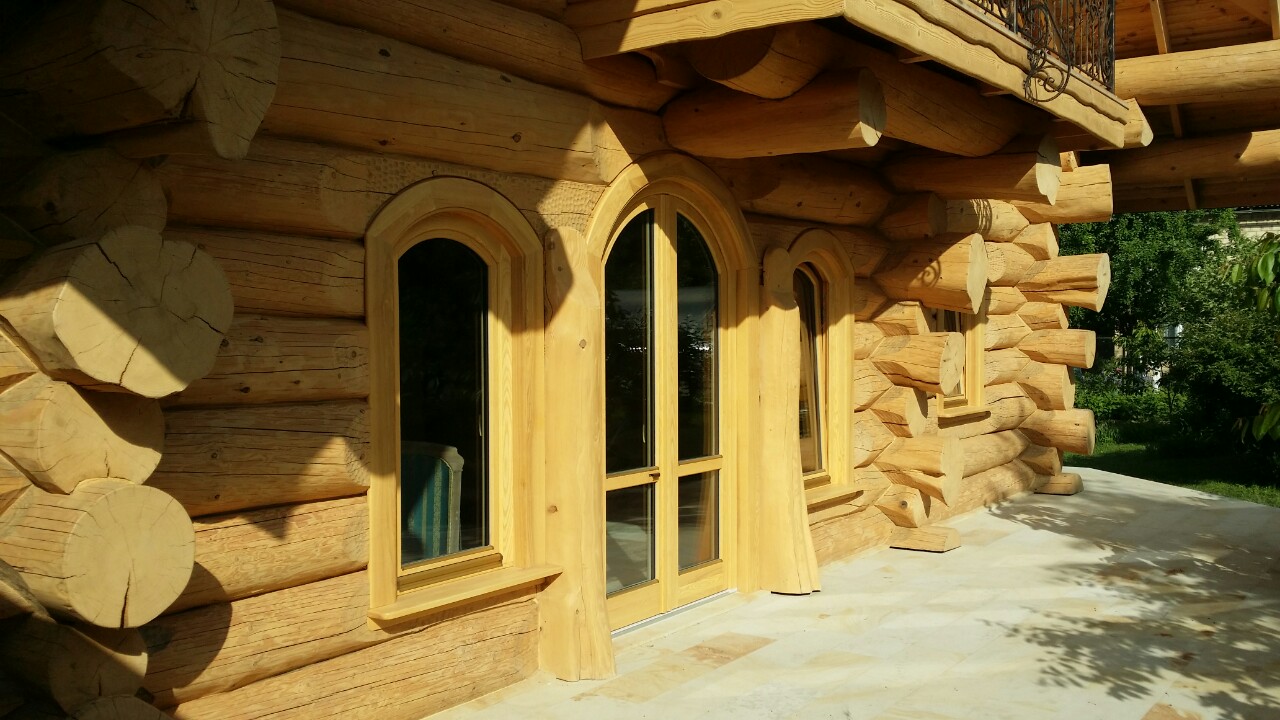 Ma cabane en rondin - Maison Actuelle