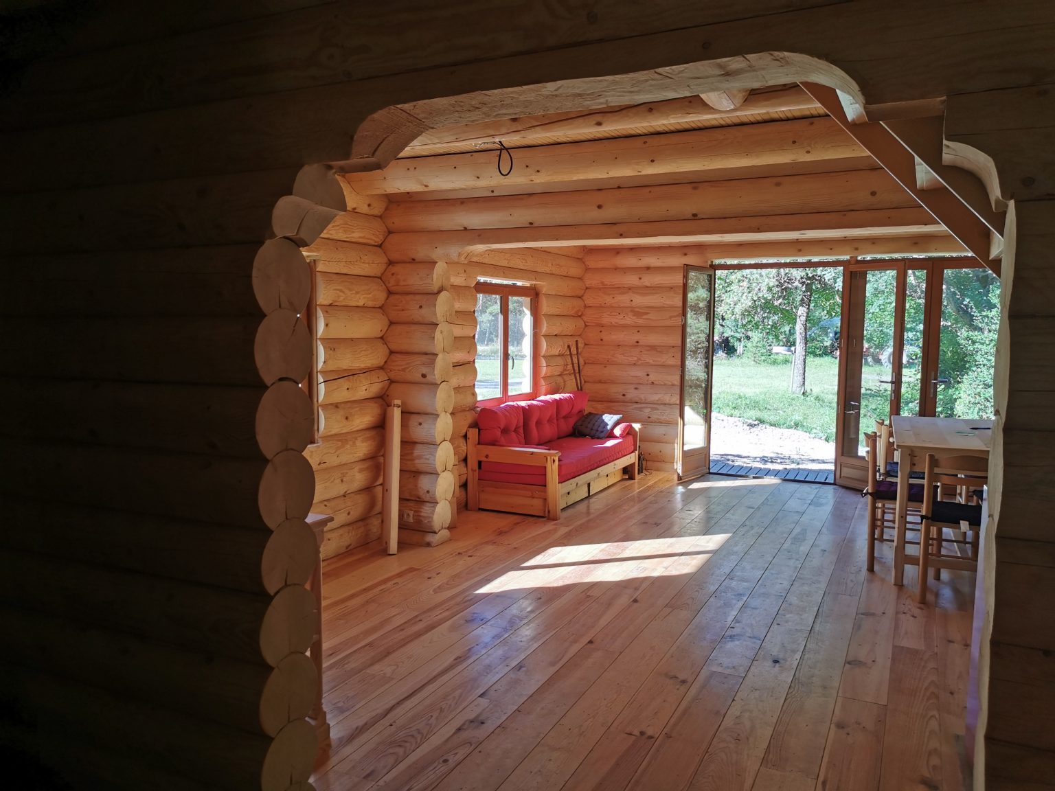 Ma cabane en rondin - Maison Actuelle