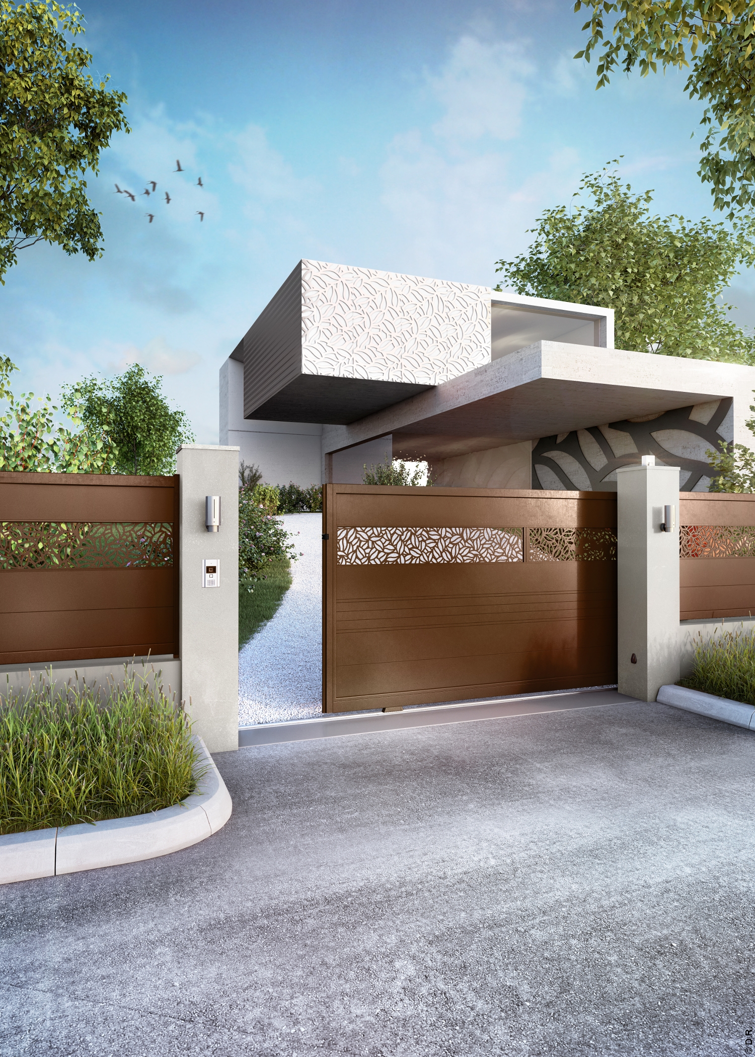 Nouveaux portails design et tendance, cap sur votre entrée ! - Maison ...