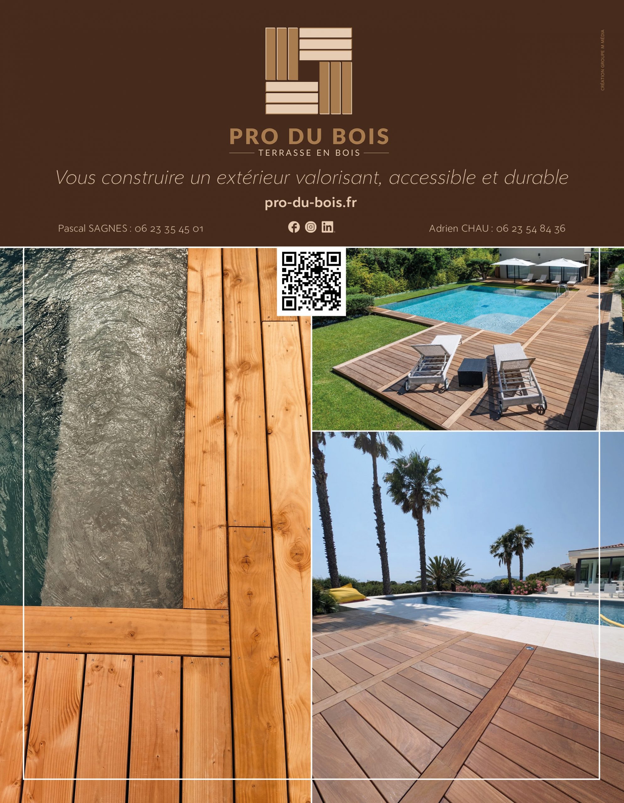 Pro du Bois, les spécialistes de la terrasse en bois - Maison Actuelle